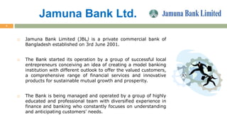 Strategic Management of Jamuna Bank Ltd. | PPTX