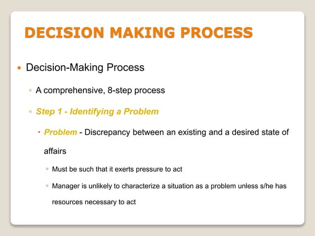 Managerial Decision Making | PPTX | Business | Business and Finance
