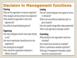 Managerial Decision Making | PPTX