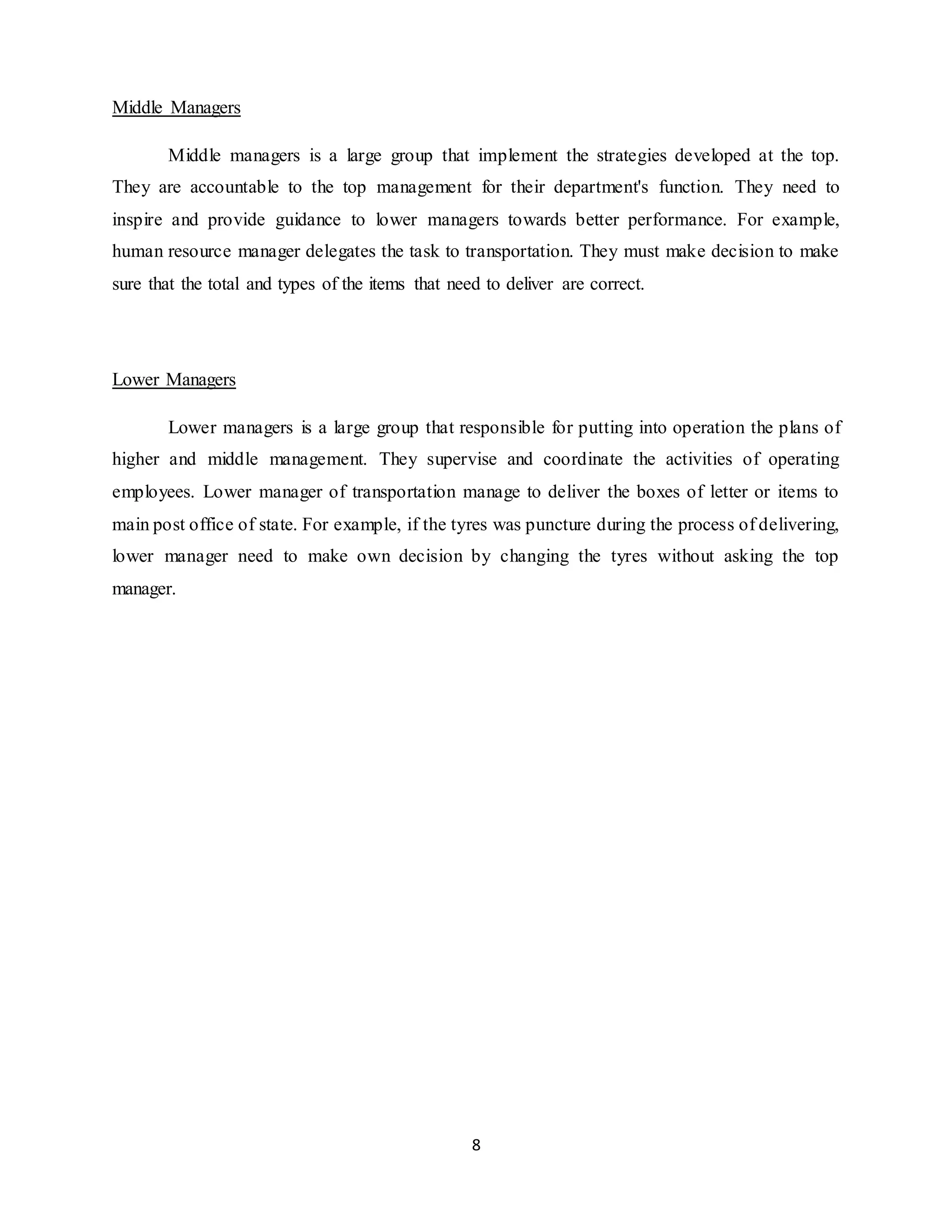 MGT162 Assignment (POS Malaysia) | DOCX