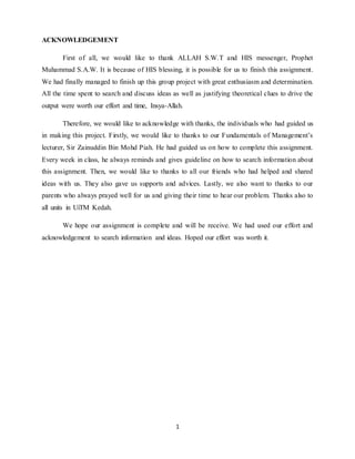 MGT162 Assignment (POS Malaysia) | DOCX