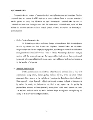 MGT162 Assignment (POS Malaysia) | DOCX