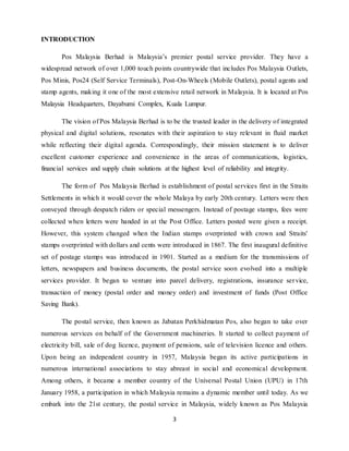 MGT162 Assignment (POS Malaysia) | DOCX