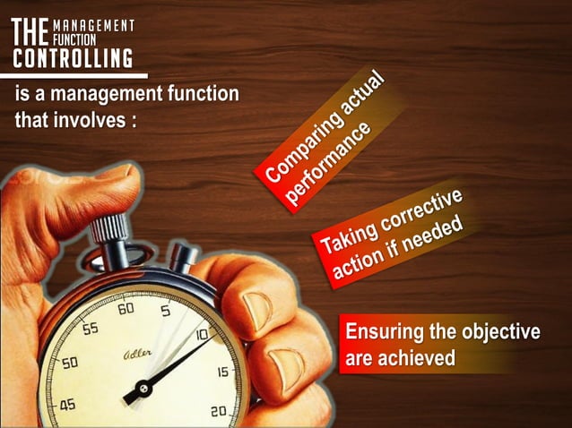 Controlling in the Management Principles | PDF