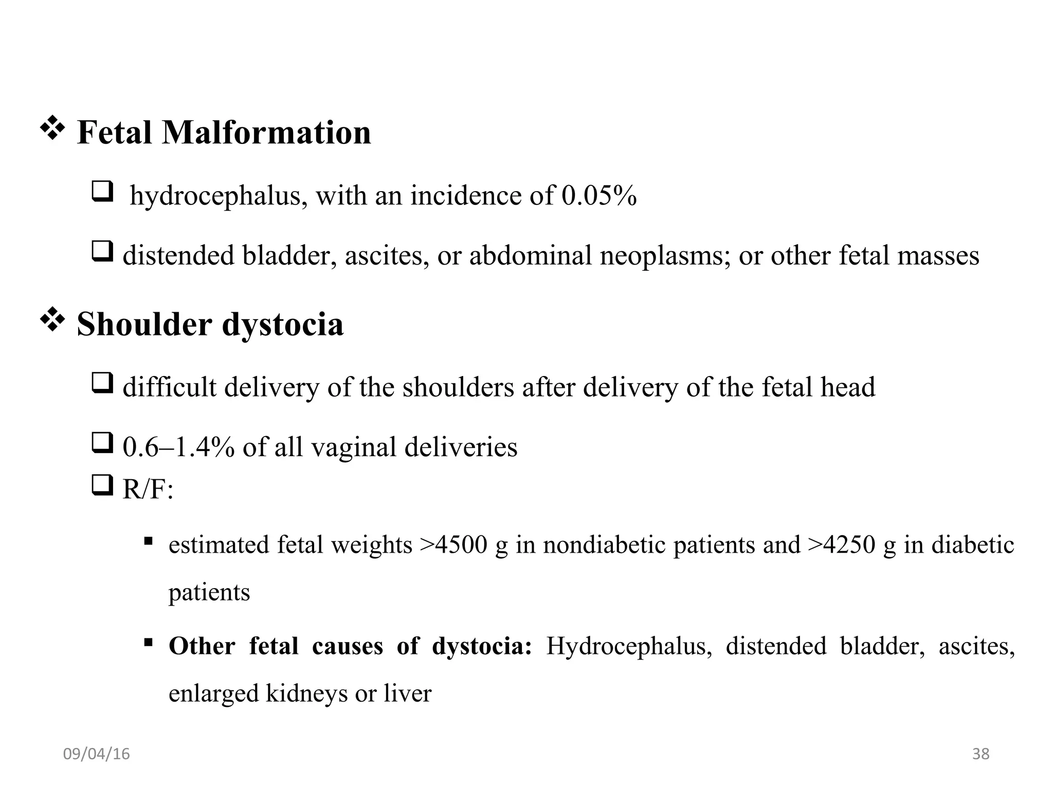Management of abnormal labor & partograph | PPT