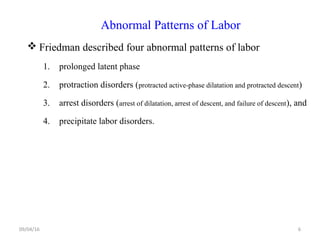 Management of abnormal labor & partograph | PPT