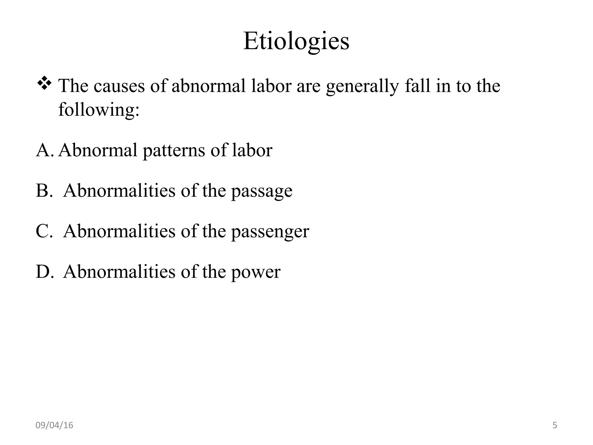 Mgt of abnormal labor & partograph | PPT
