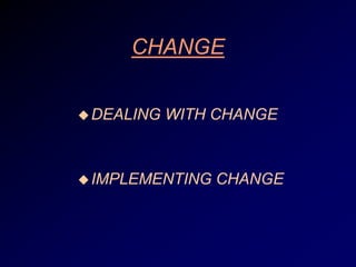Management of Change is crucial for organisation | PPT