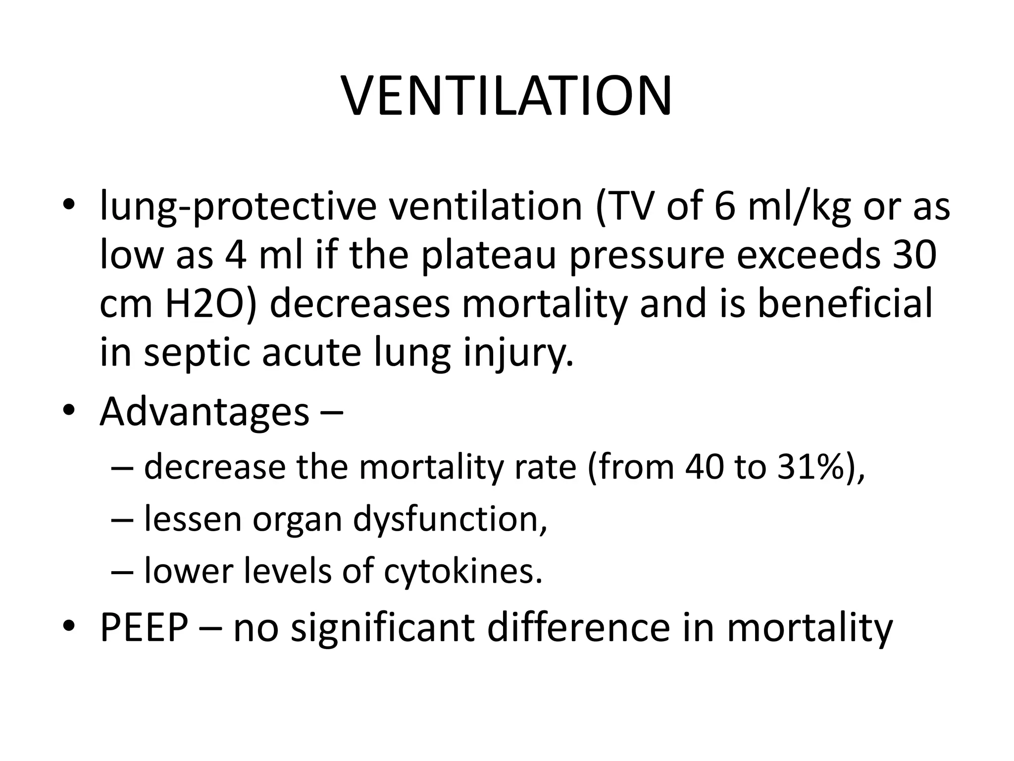 Management of sepsis | PPTX