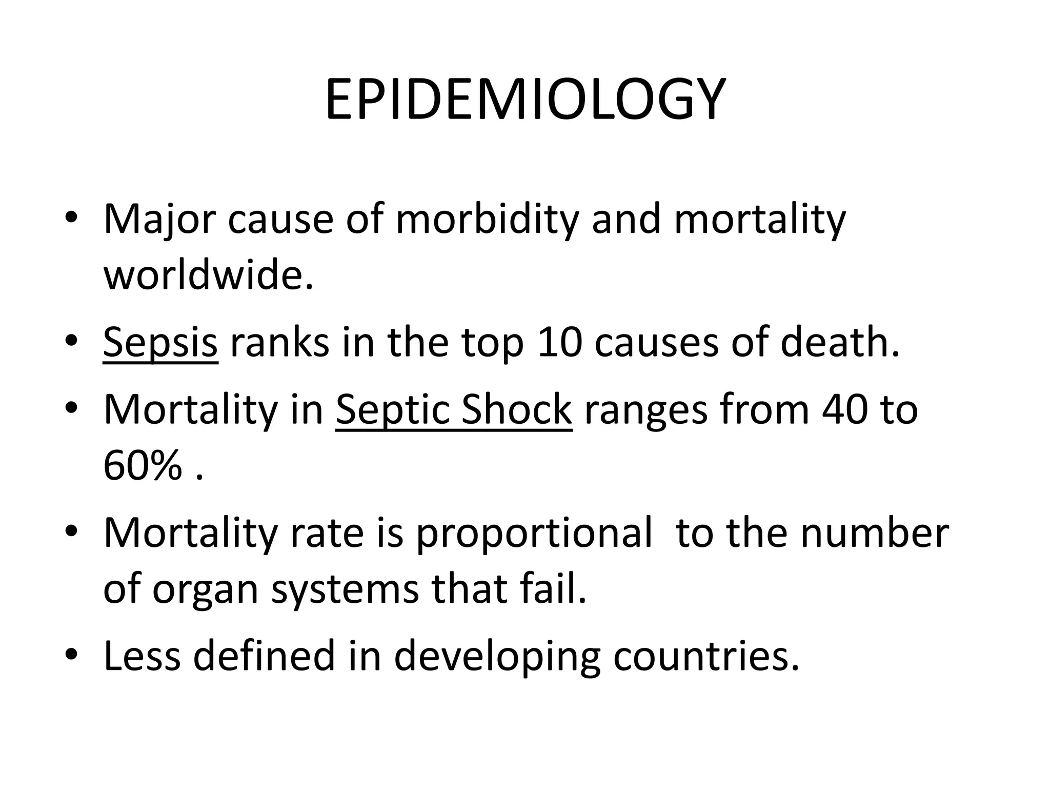 Management of sepsis | PPTX