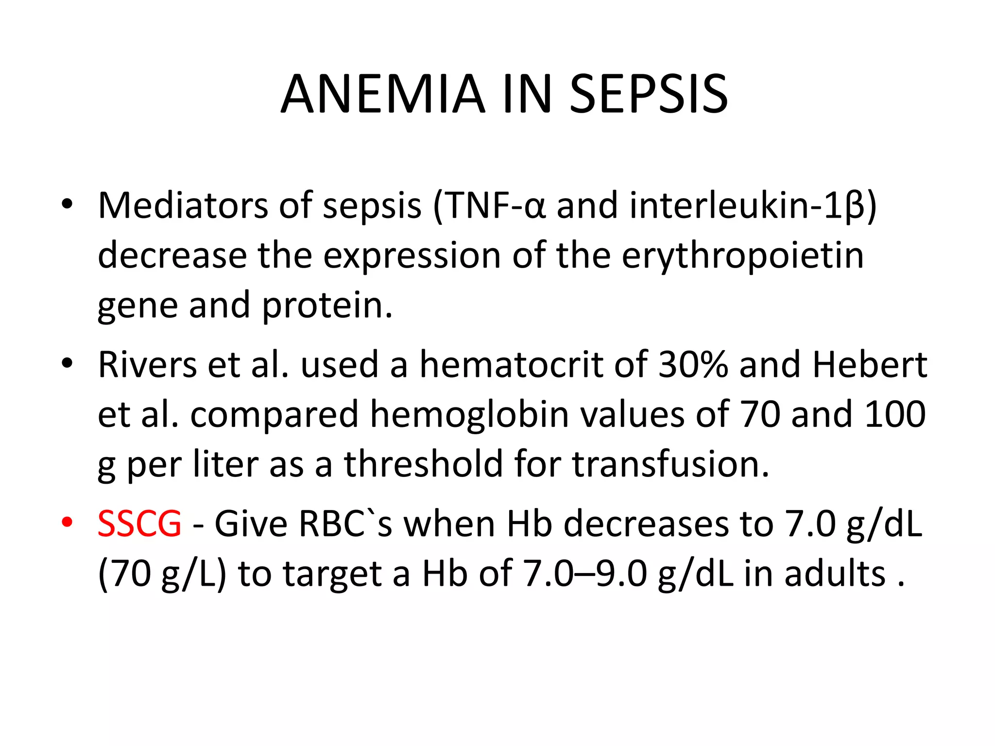 Management of sepsis | PPTX