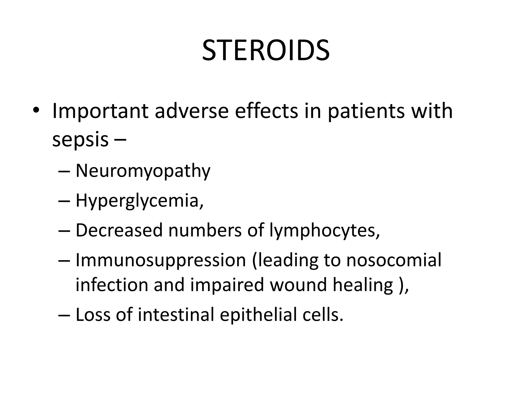 Management of sepsis | PPTX