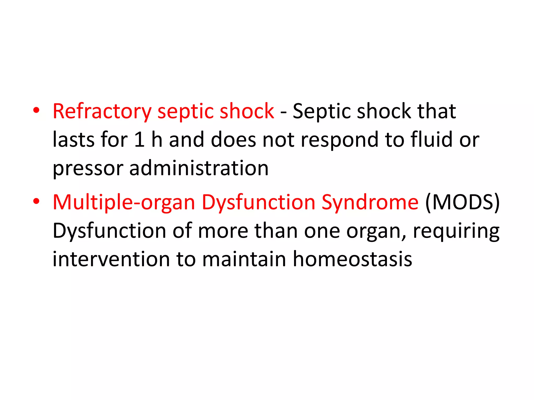 Management of sepsis | PPTX