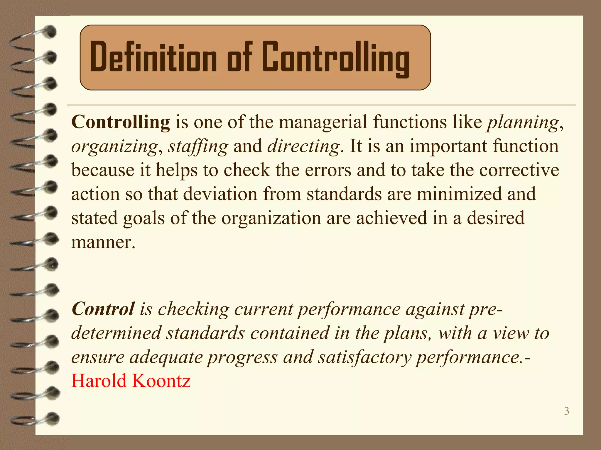Management controlling | PPT