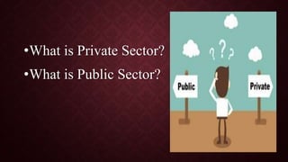 Public Sector Vs Private Sector | PPTX
