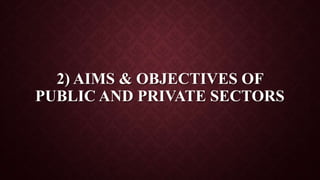 Public Sector Vs Private Sector | PPTX