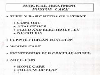 Management of a Surgical Patient - Outline | PPT
