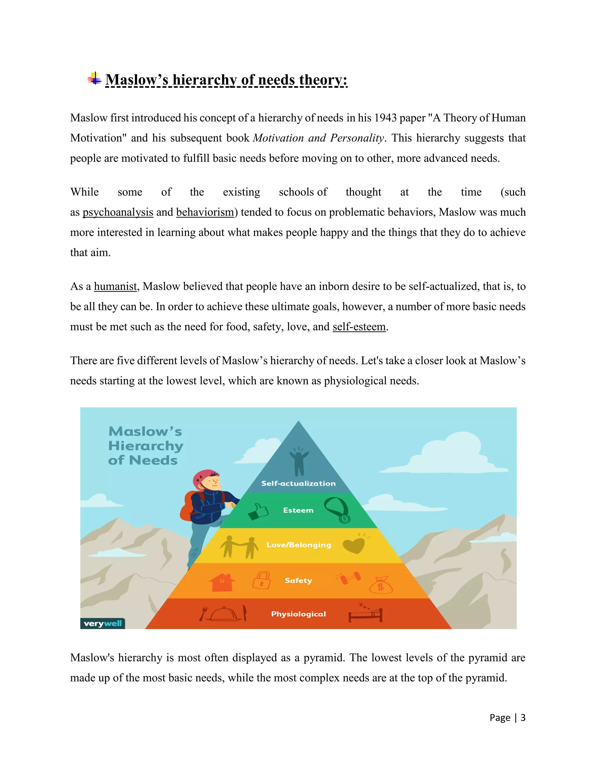 Motivational Theory | PDF