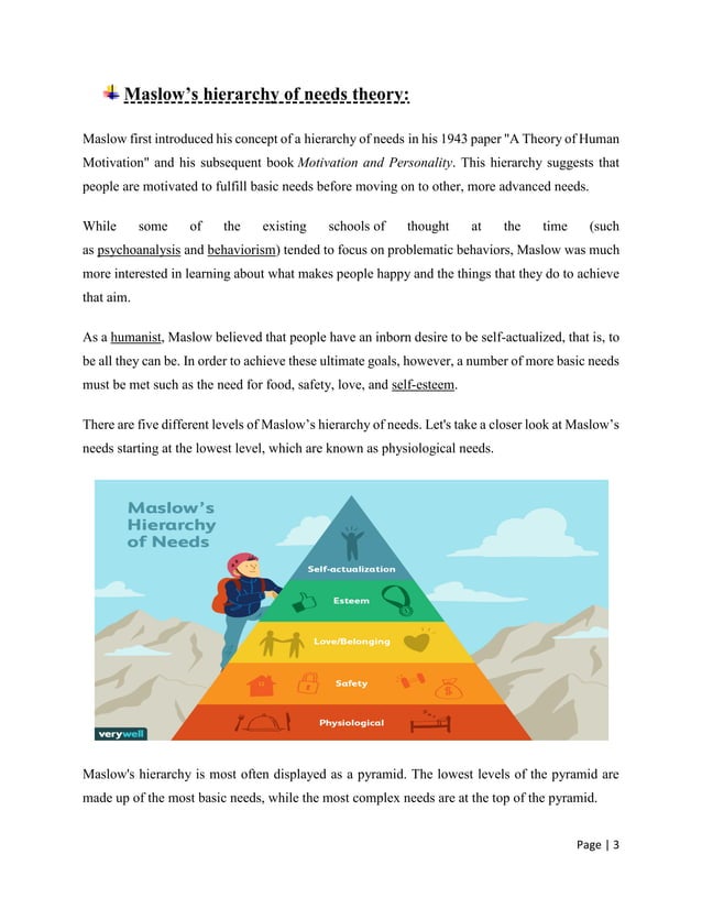 Motivational Theory | PDF