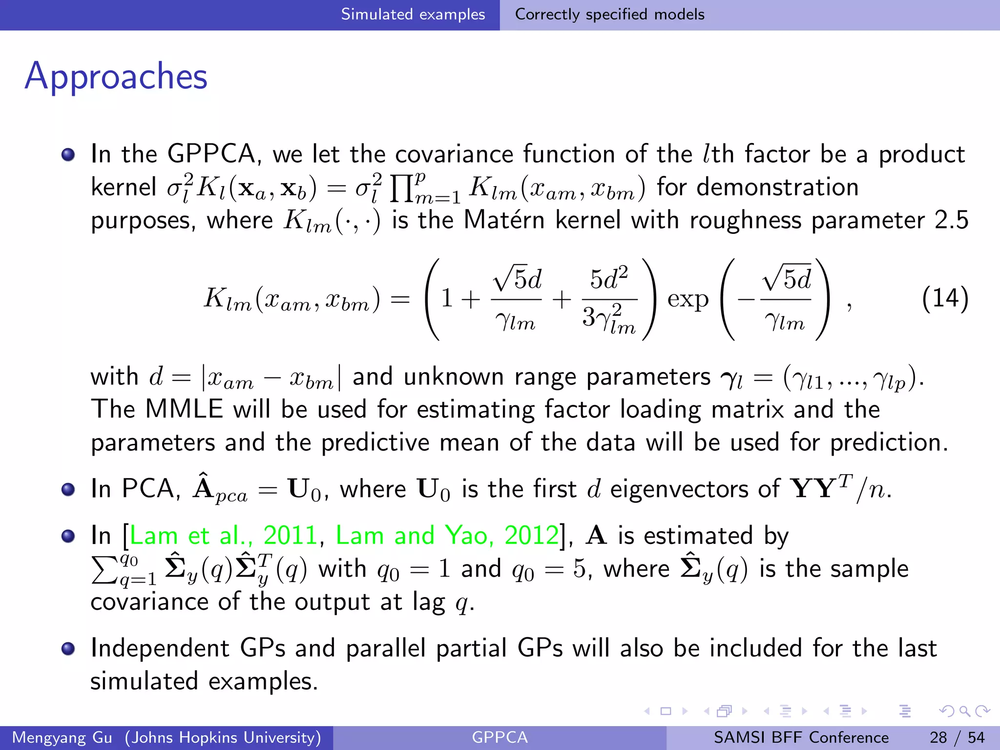 MUMS: Bayesian, Fiducial, and Frequentist Conference - Generalized Probabilistic Principal ...