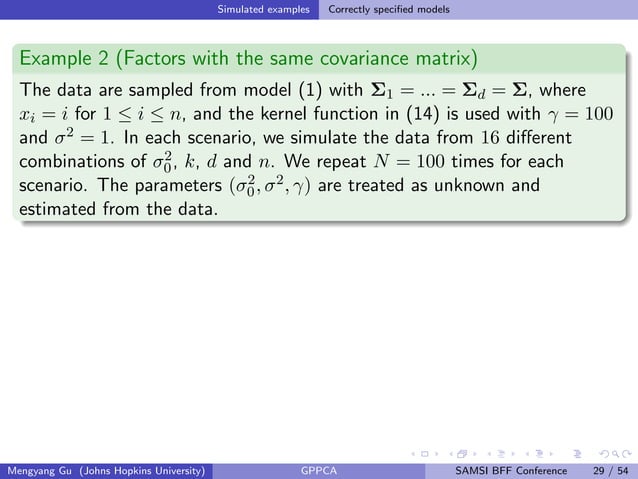 MUMS: Bayesian, Fiducial, and Frequentist Conference - Generalized Probabilistic Principal ...