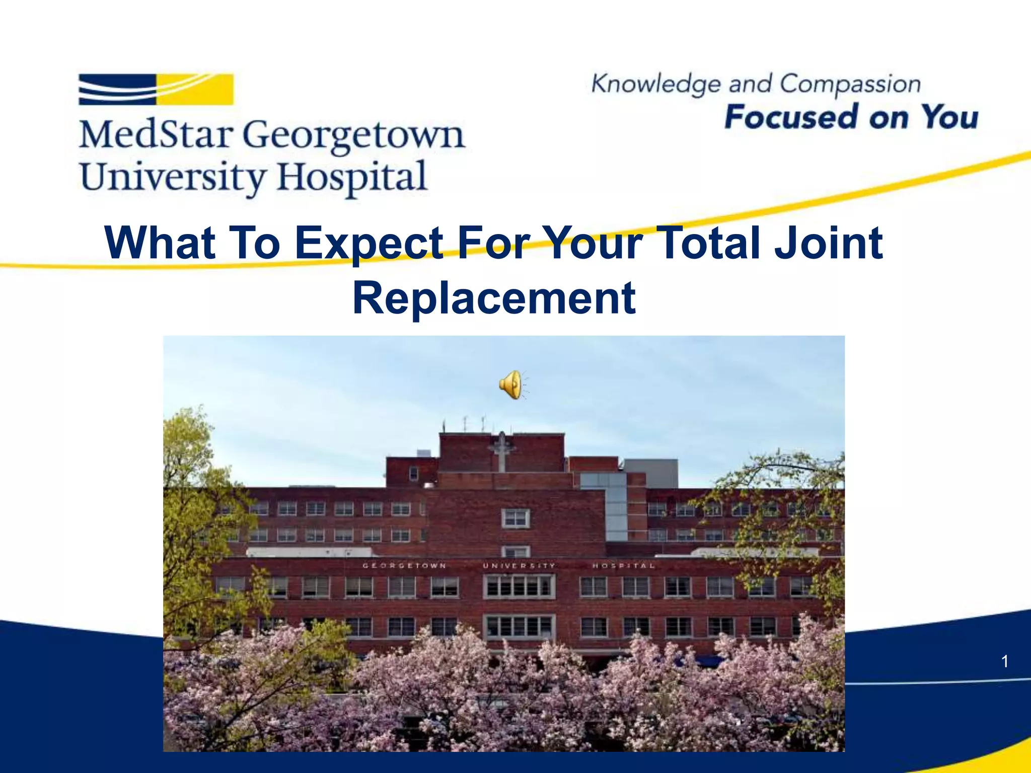 MGUH Joint Replacement Class | PPSX