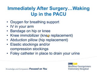 MGUH Joint Replacement Class | PPSX