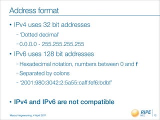 IPv4 and IPv6 | PDF