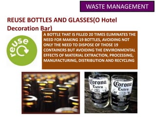 waste Mangement used in Hospitality Industries | PPTX