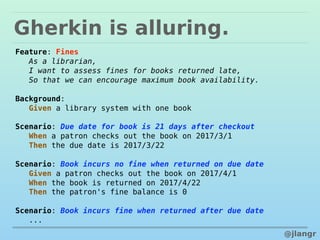 MHA2018 - BDD is JIT - Jeff Langr | PPT