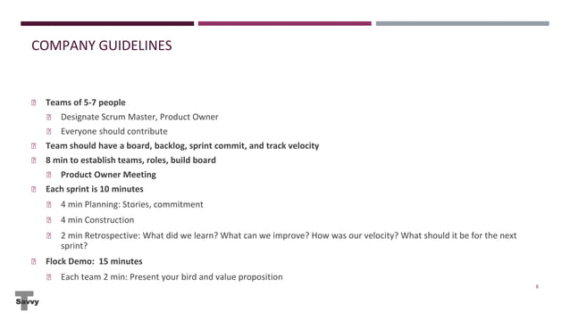 MHA2018 - Agile is for the Birds!Tricia Savage Bailey & Hande Kazgan ...