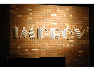 MHA2018 - 3 Minute Improv Games to Improve Your Teams - Wayde Stallmann ...