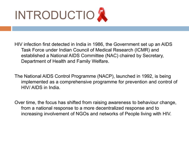 National Aids Control Program (NACP) | PPTX