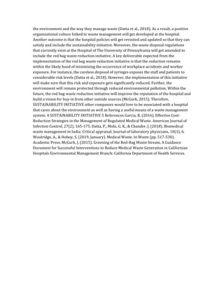 MHA 560 UP Week 3 the Red Bag Waste Reduction.docx