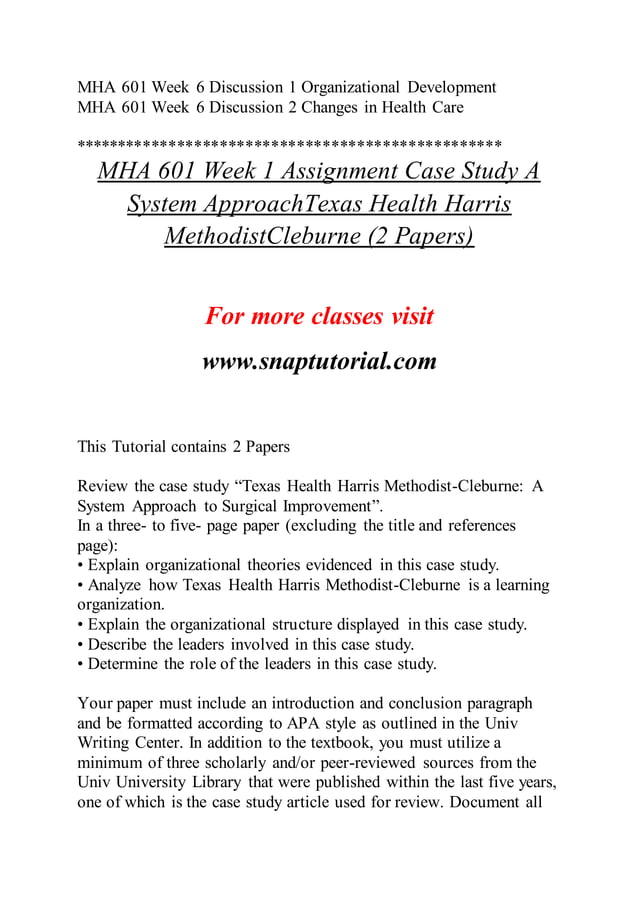 MHA 601 Effective Communication - snaptutorial.com