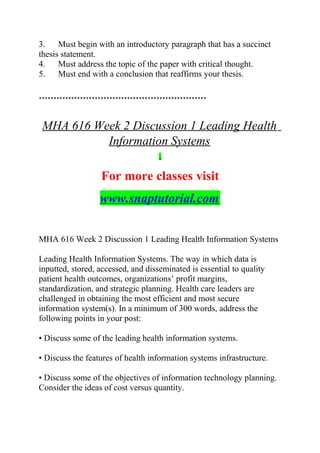 Mha 616 Education Organization-snaptutorial.com