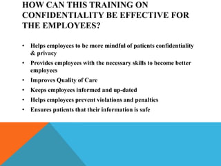 Confidentiality | PPTX