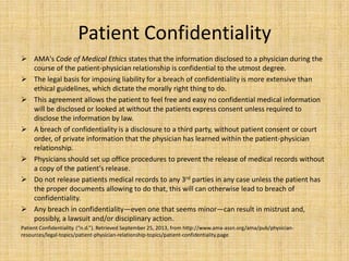 Mha690 health care capstone - confidentiality 9-26-2013 | PPTX