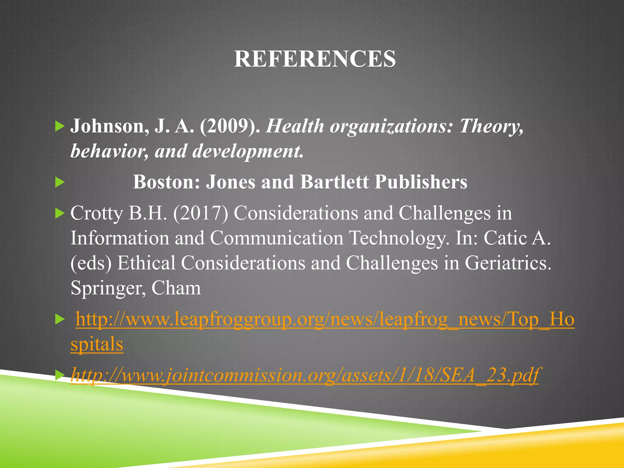 Mha 690 capstone power point | PPTX