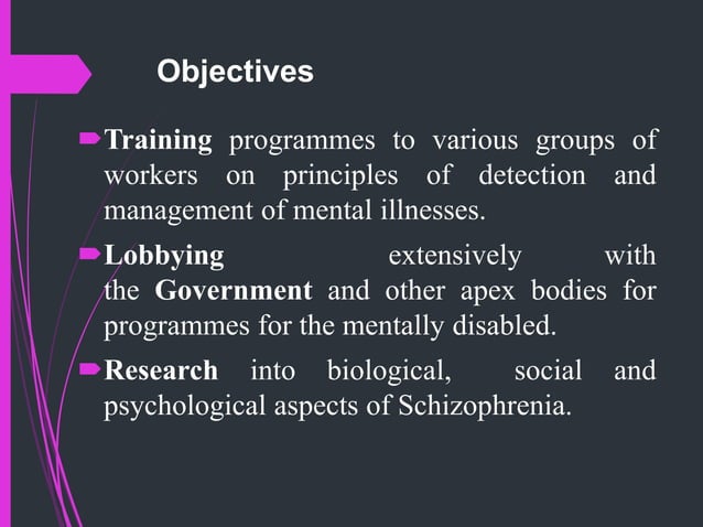 Mental Health Agencies | PPTX | Brain and Nervous System Disorders | Diseases and Conditions