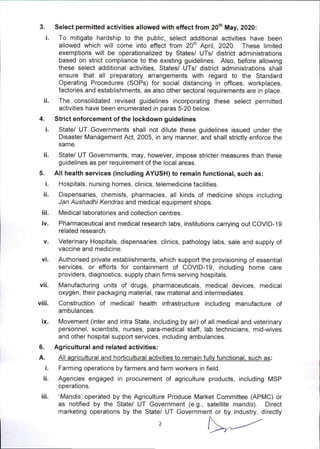 Guidelines on measures to be taken by Government of India for ...