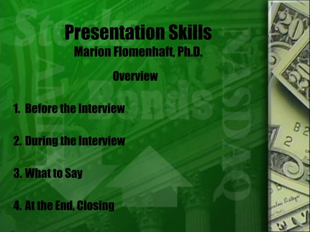 MHA Workshop on Presentation Skills | PPT | Resume Writing and Advice ...
