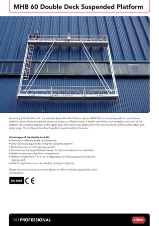 Modular Suspended Platform Systems | PDF