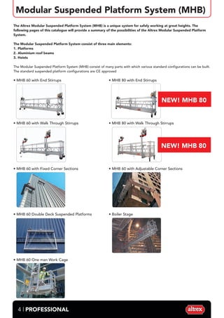 Modular Suspended Platform Systems | PDF