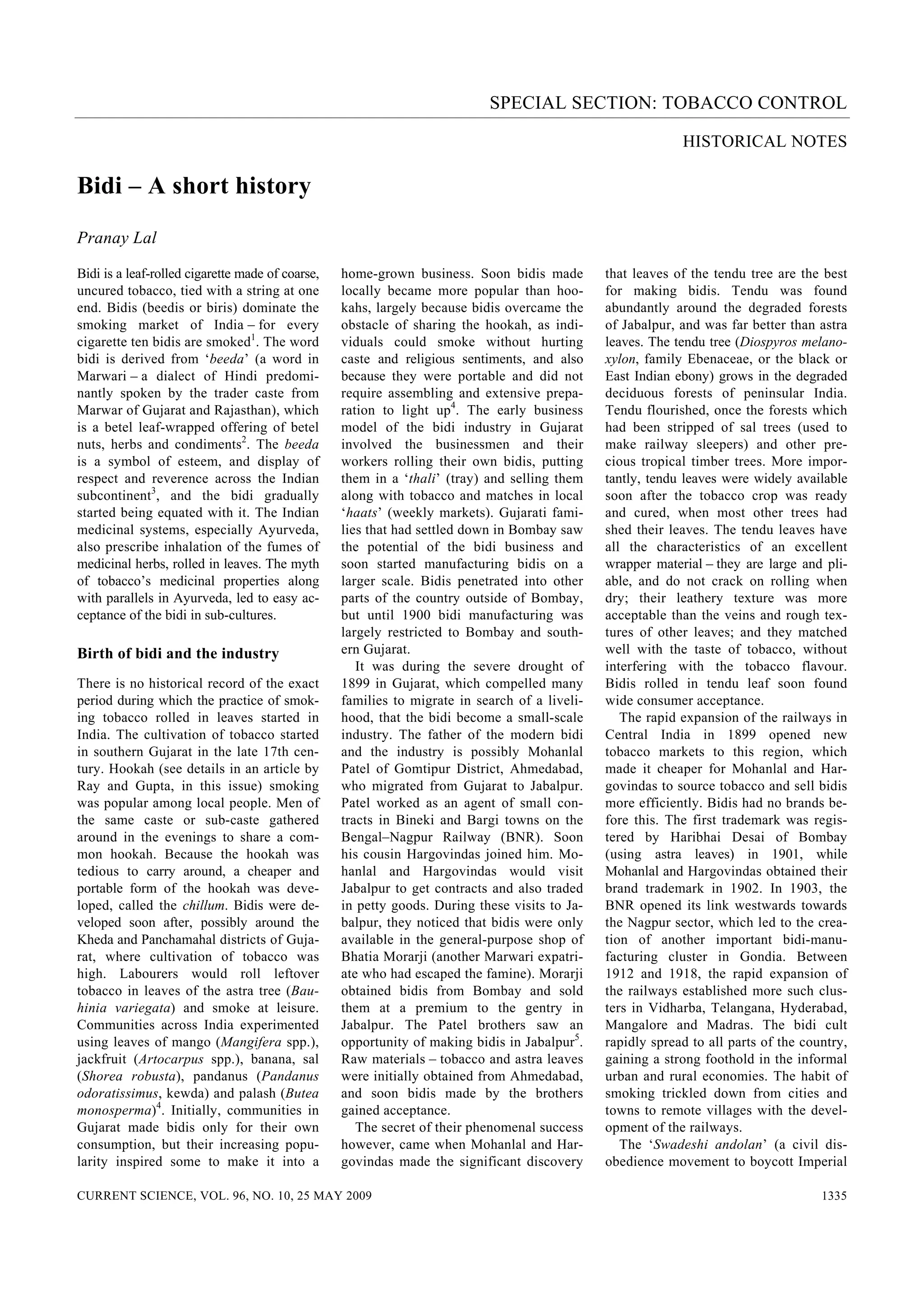 Mh Bidis | PDF