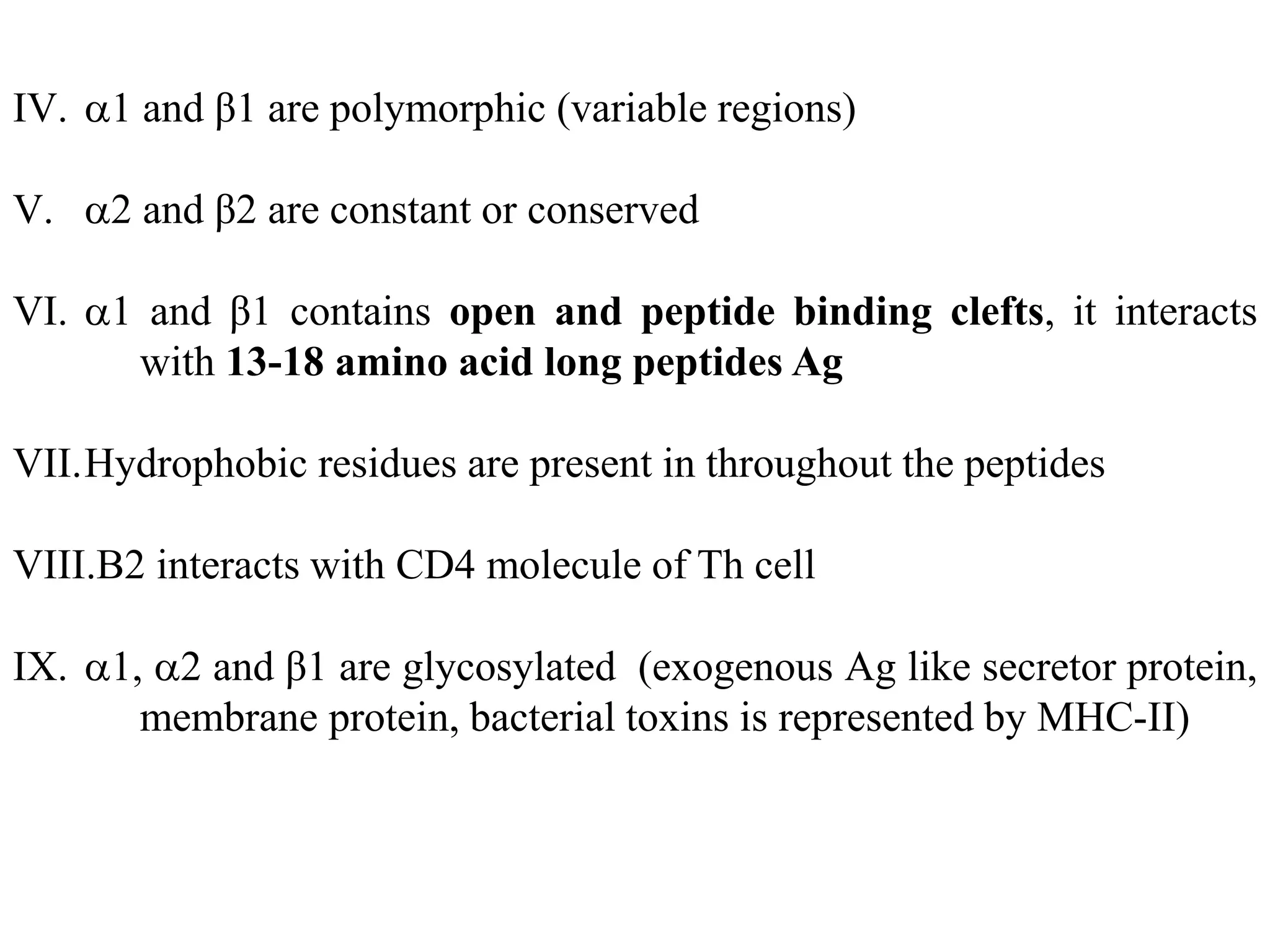 MHC, STRUCTURE AND FUNCTION | PPTX