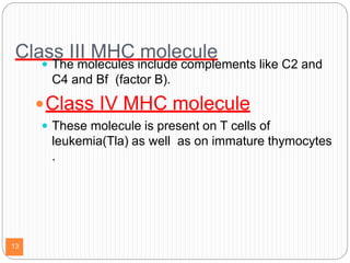 MHC- Major Histocompactibility complex -Definition, classification ...