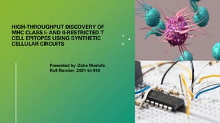 High-throughput Discovery of MHC Class I- and II-restricted T Cell ...