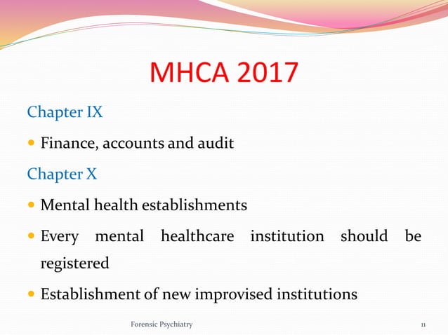 Mhca 2017 | PPTX | Mental Health | Diseases and Conditions