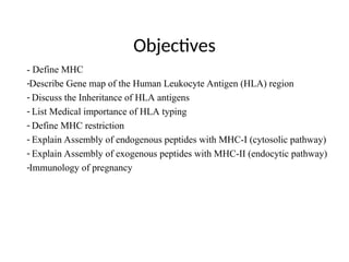 MHC and HLA_2024.ppt habib medical School | PPT